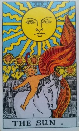 The Sun Tarot Card Meaning Upright and Reversed - Numerologysign.com