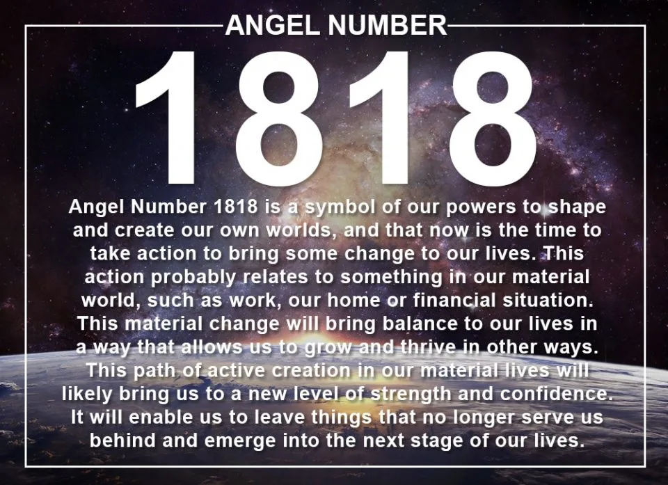 Angel Number 1818 Meanings – Why Are You Seeing 1818?