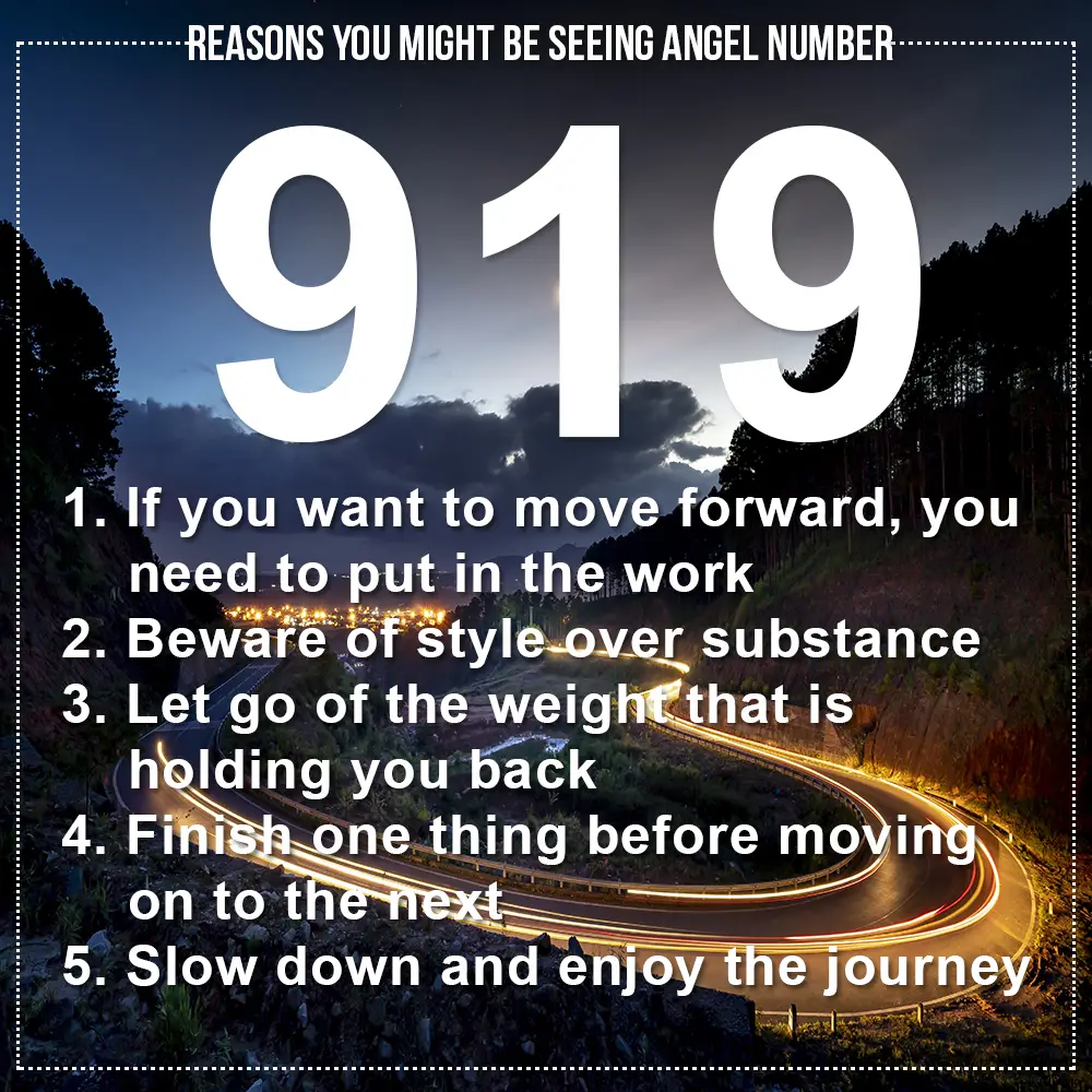 Angel Number 919 Meanings – Why Are You Seeing 919?