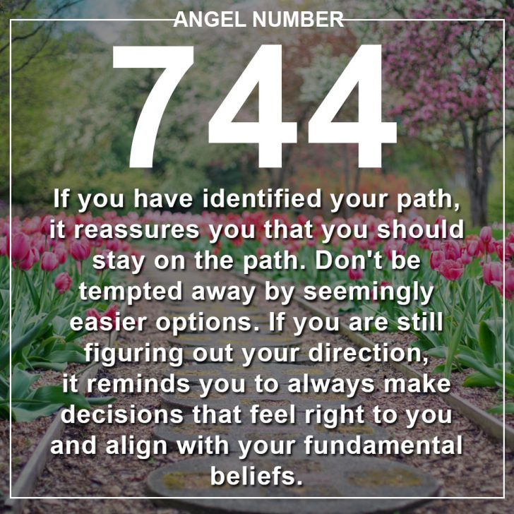 Angel Number 744 Meanings – Why Are You Seeing 744?