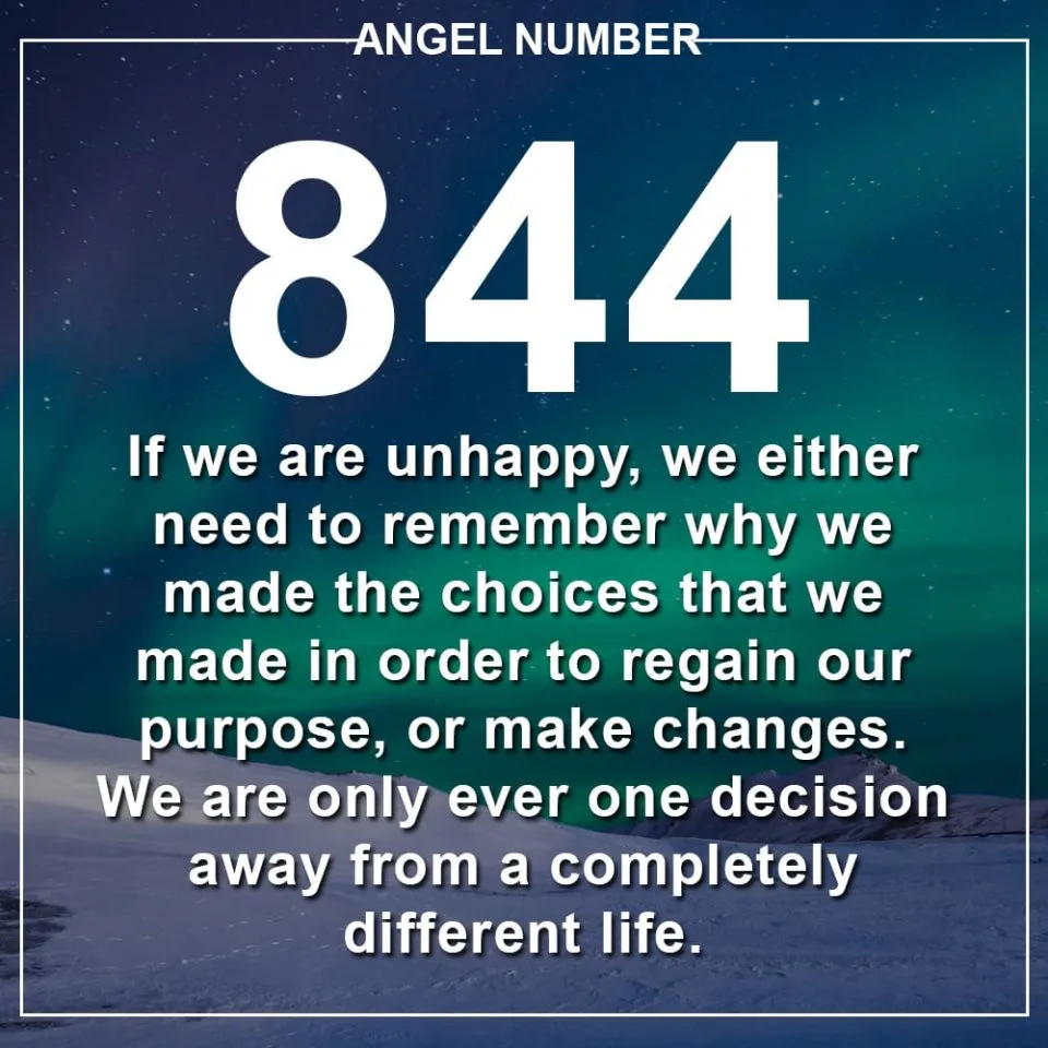 Angel Number 844 Meanings – Why Are You Seeing 844?