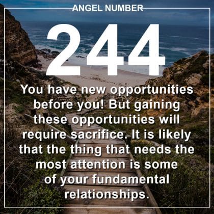 Angel Number 244 Meanings – Why Are You Seeing 244?