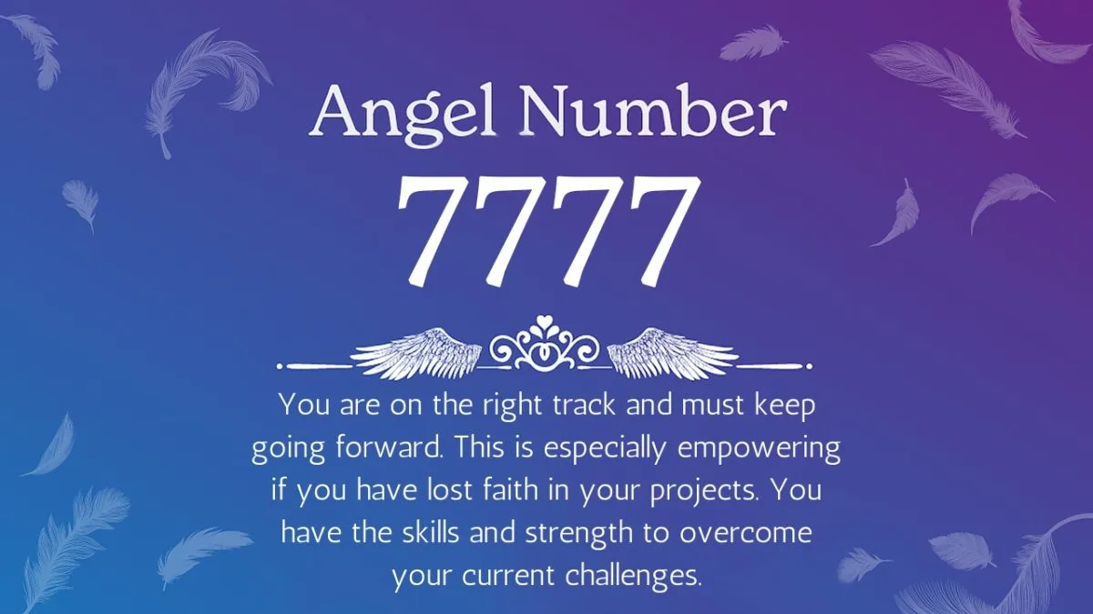 Angel Number 7777 Meaning and Symbolism - Numerology Sign