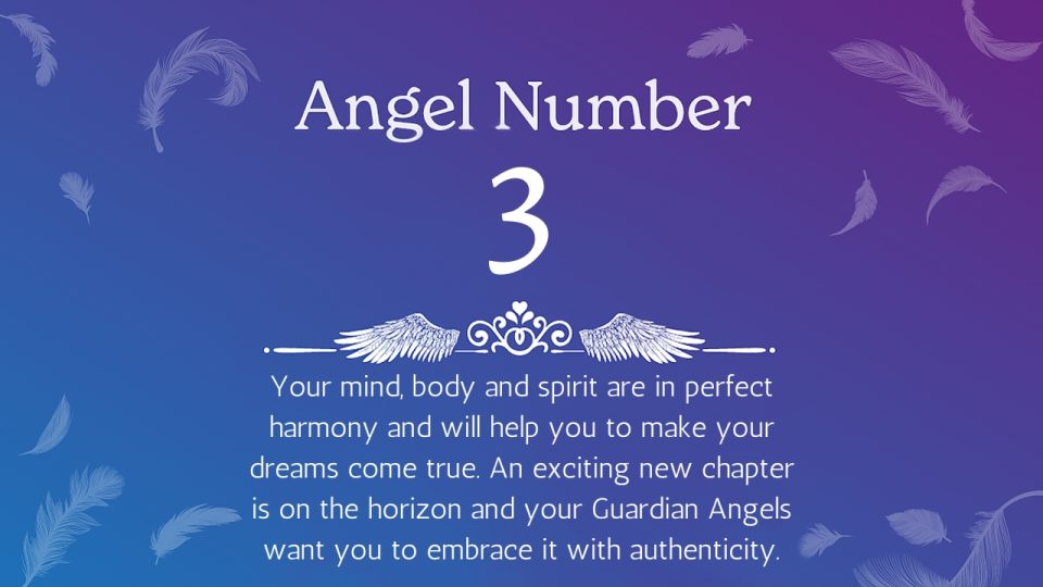 Angel Number 3 Meaning and Symbolism - Numerologysign.com