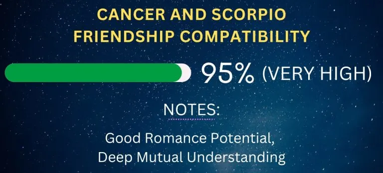 Scorpio Friendship Compatibility with All Zodiac Signs (Percentages and ...