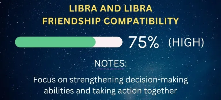 Libra Friendship Compatibility with All Zodiac Signs (Percentages and ...