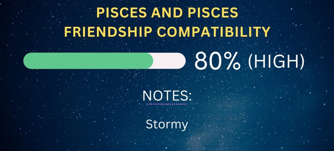 Pisces Friendship Compatibility with All Zodiac Signs (Percentages and ...