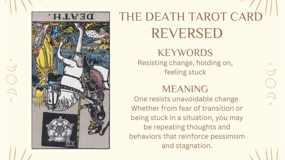 The Death Tarot Card Meaning Upright and Reversed - Major Arcana XIII