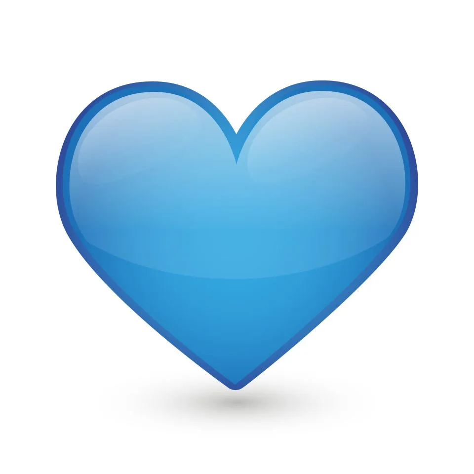 Blue Heart Emoji Meaning💙 and How to Respond